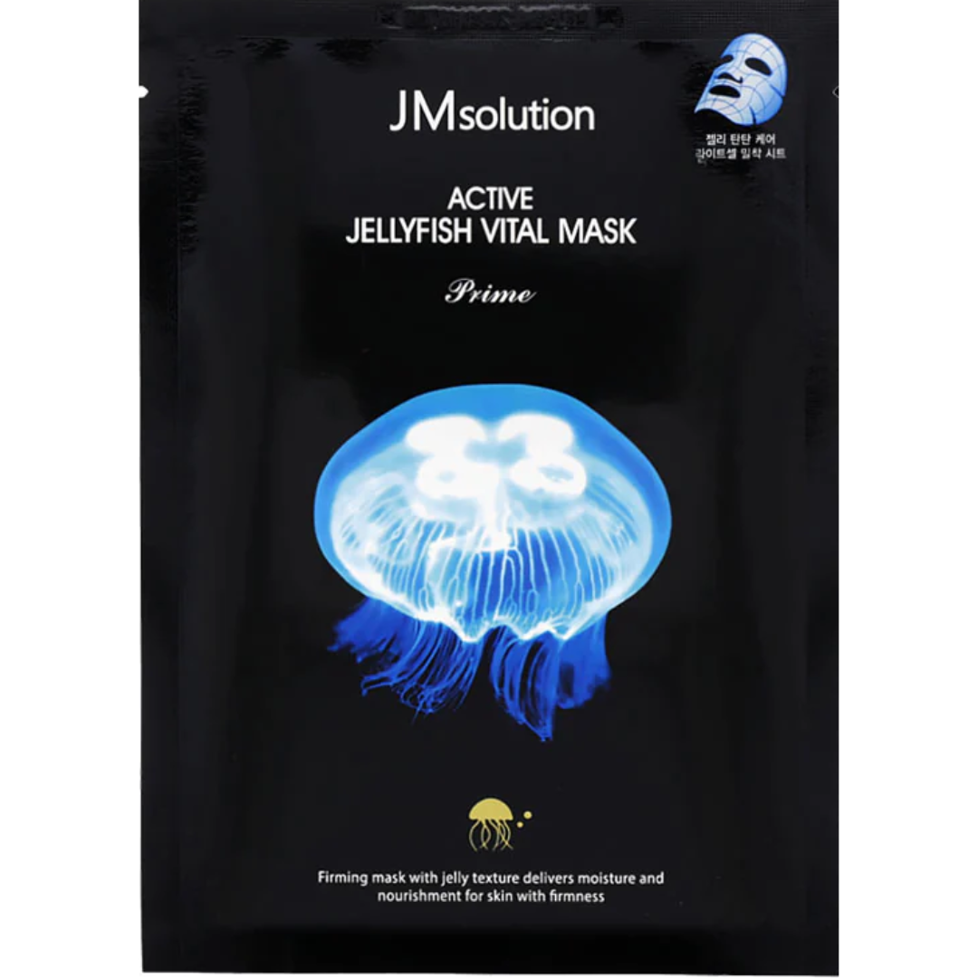 JMSOLUTION ACTIVE JELLYFISH VITAL MASK PRIME/アクティブジェリーフィッシュバイタル マスクプライム | 『ONEMAKE』韓国コスメ 日本最大級の品揃え
